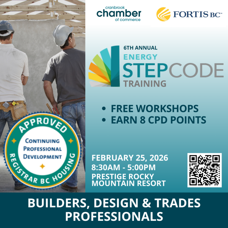 6th Annual BC Energy Step Code Training Goes Hands-On - Cranbrook ...